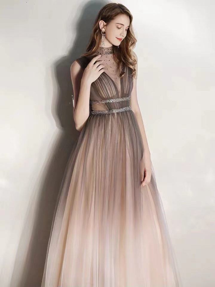 Gradient Color Evening Dress, Fairy Queen Party Dress, Dream Dress ...